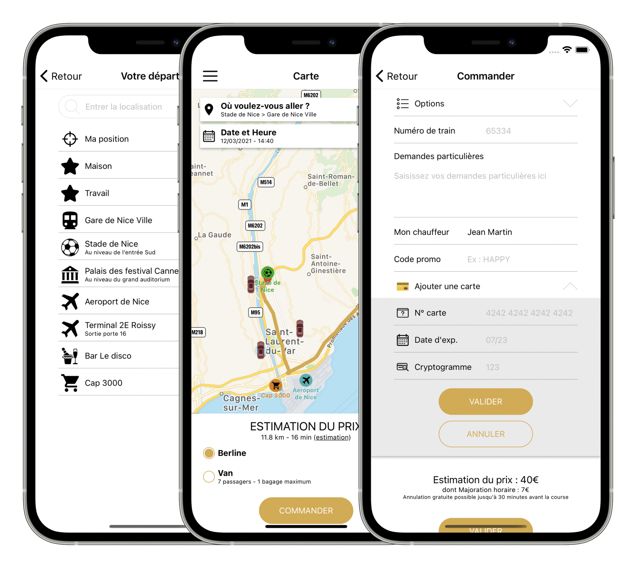 Mon Appli VTC - Créez une application VTC à votre nom